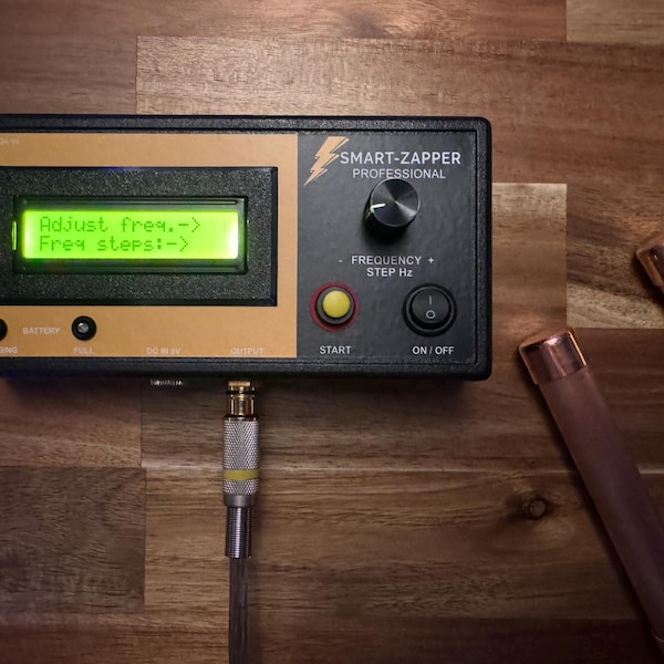 SMART ZAPPER Hulda Clark 2.5khz - 30khz Orgone Rechargeable - Etsy