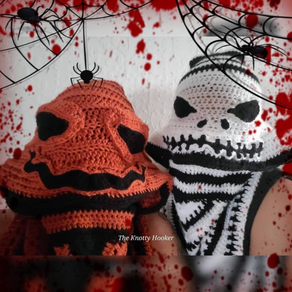 Bone Daddy Hood Crochet PATTERN this is a Digital Pattern, Not a ...