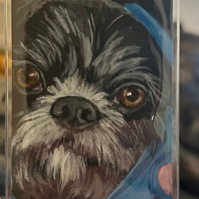 Pet Portrait Bookmark Hand Painted Custom Gift for Readers Pet Owner ...