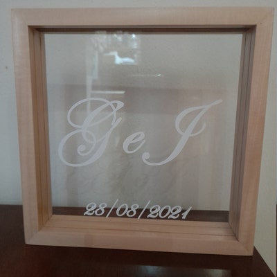 Sand Ceremony Set-personalized Wedding Sand Ceremony Frame-unity Sand ...