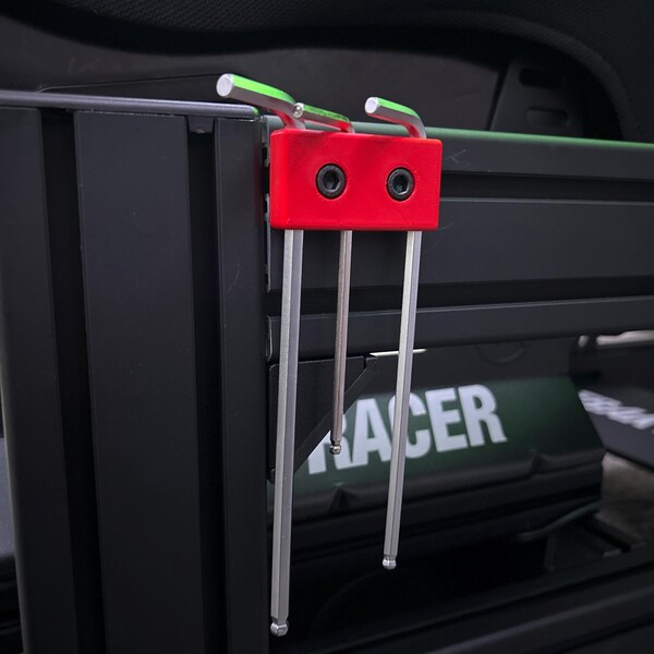 Fanatec Emergency Stop Power Button Mount for 8020 Sim Racing Rig DD ...