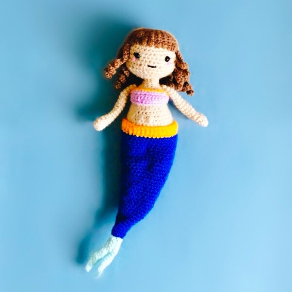 Water Sprite - Critter Stitch Crochet Pattern / Amigurumi Mermaid PDF ...