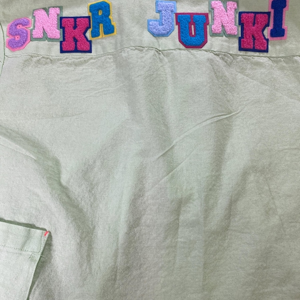 Varsity Letter Patches Chenille Patches ABC Colorful Patches Iron on ...