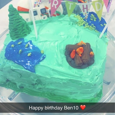 Handmade Edible Fondant RV Camping Cake Topper Set - Etsy