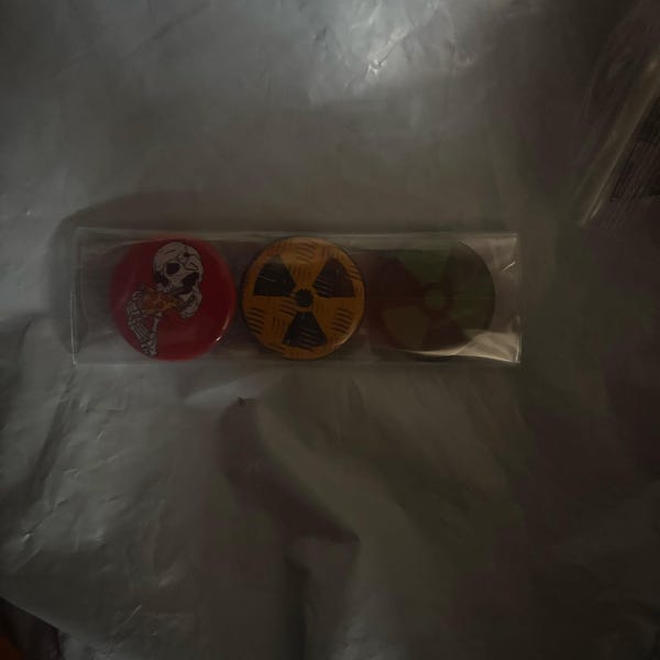 Holographic Punk Rock 1.25" Pinback Buttons - Etsy