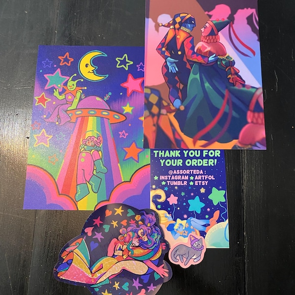 Forest Jester Art Print - Etsy