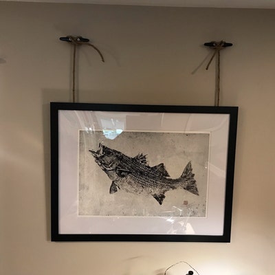 Octopus Magical Flying Carpet Gyotaku Giclee Print Traditional Japanese ...