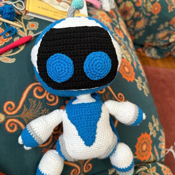 Tutorial on Crochet Astrobot Toy - Etsy