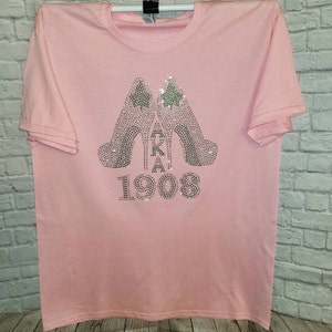 Sorority 1908 Heels Rhinestone Design Instant Digital Download (EPS ...