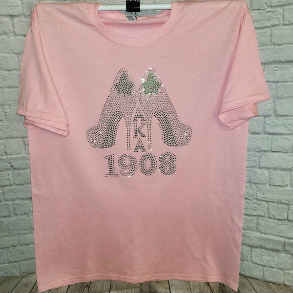 Sorority 1908 Heels Rhinestone Design Instant Digital Download (EPS ...