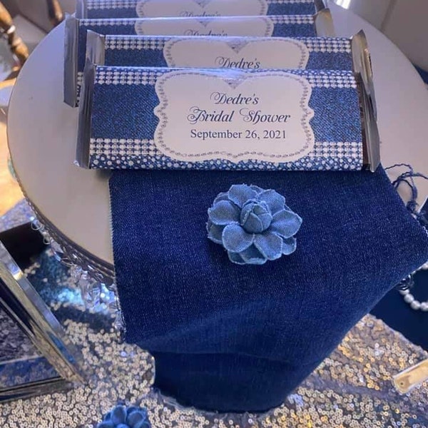 Printable Denim and Diamonds Candy Bar Wrapper, Denim and Diamonds ...