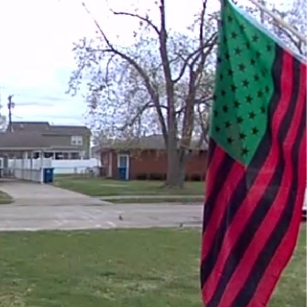 Large 3x5 Red Black and Green US Flag - RBG - Pan African - Liberation ...