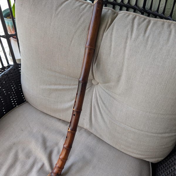 Chinese Bamboo Short Flute 6 Holes. Sound Standard to Match the Beat ...