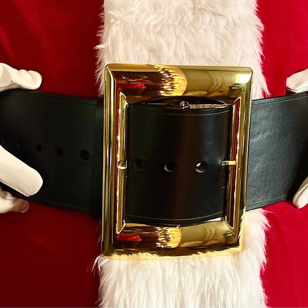 New for 2020 Big Traditional Gold Plated Santa Claus Buckle - Etsy