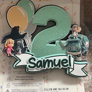 Splatoon Cake Topper - Etsy