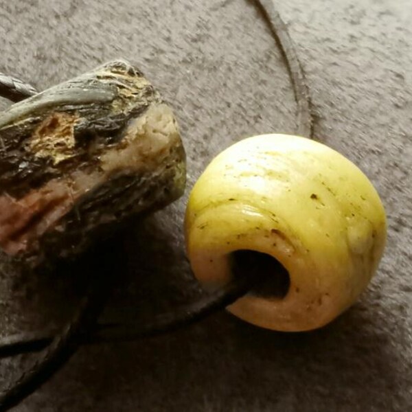 Old African Ostrich Egg Shell Heishi Trade Beads - Etsy