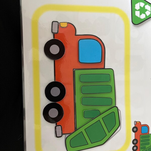 Printable Garbage Truck Craft | Earth Day Craft Activity | Garbage ...