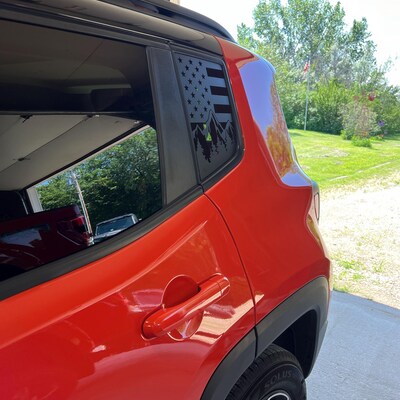 Fits 2017-2024 Jeep Compass Quarter Window Honeycomb Decal Sticker - Etsy