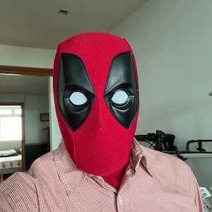 Deadpool Halfshell Costume Cosplay Mask With Screen Printed - Etsy