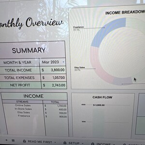 Easy Beige Ultimate Bookkeeping Sheet All in One Income & - Etsy