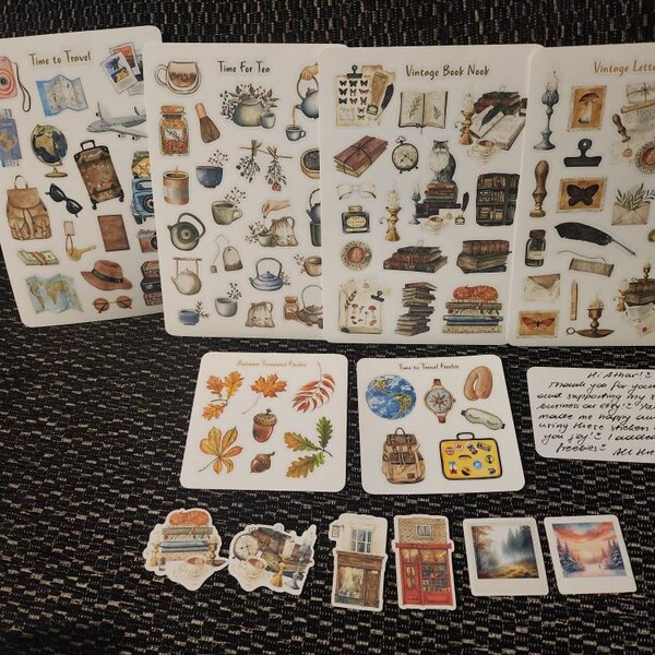 Baking Sticker Sheet, Recipe Book Stickers, Cooking Stickers ...