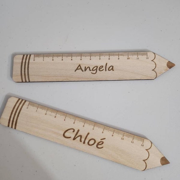 Laser Cut Wooden Ruler Bundle Teacher Wooden Ruler Laser Cut Files ...