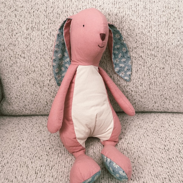 Soft Toy My First Bunny Rabbit Hare Doll Sewing PDF Tutorial and ...