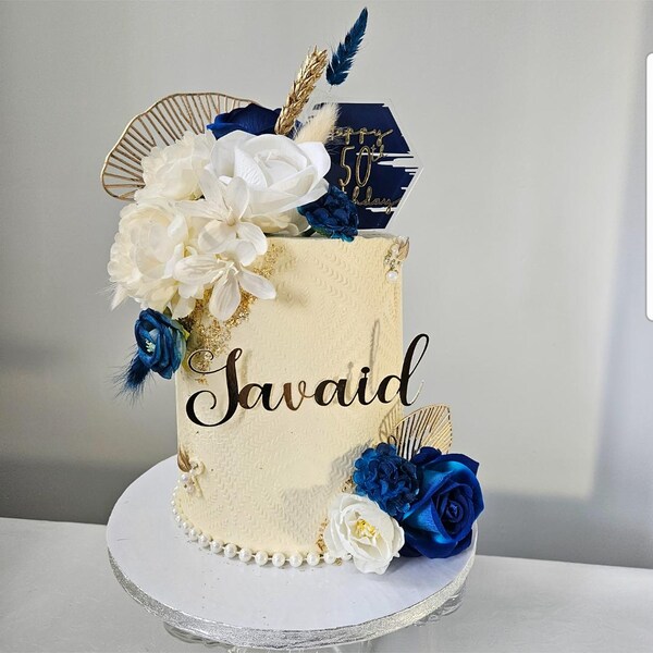 Magical Castle Layered Cake Topper, Glitter Birthday Cake Decor ...