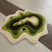 Rainbow UFO Tufted Rug / Soft and Fluffy, Custom Tuft Rug, Housewarming ...