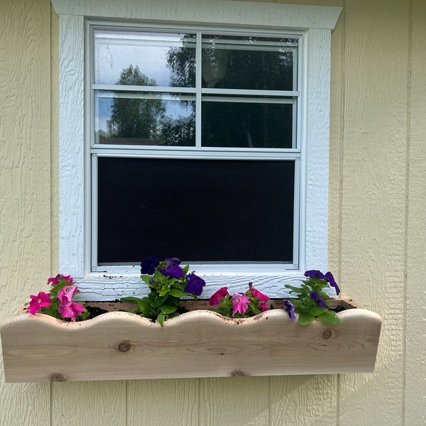 Cedar Window Box Brackets. - Etsy