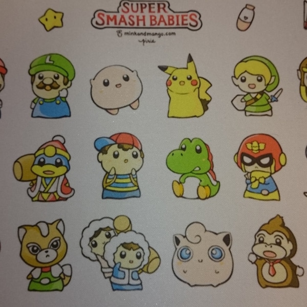 Super Smash Babies Mousepad - Etsy