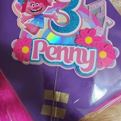 Troll Cake Topper. Trolls Party Decor. Troll Cake Decoration - Etsy