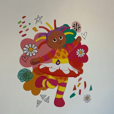 Haahoos in the Night Garden Wall Sticker - Etsy UK