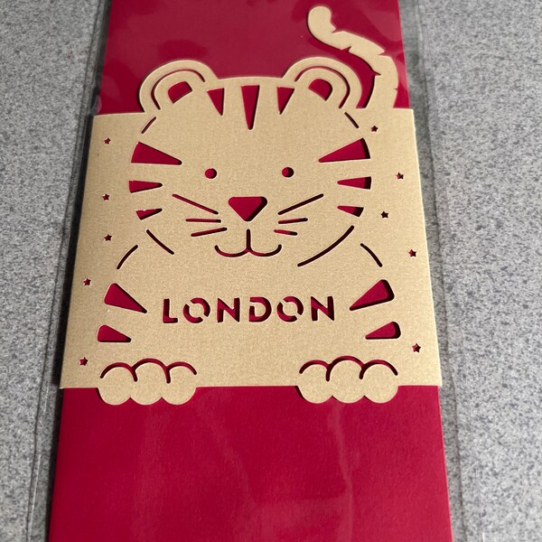 2022 Personalized Red Envelopes, Year of the TIGER, Lunar New Year Gift ...