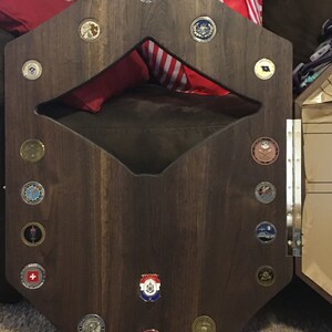 Tsgt Chevron Shadow Box - Made to Order - Etsy