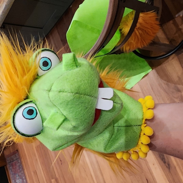 Puppet Head Pattern Digital Download sniff Foam and Fleece - Etsy