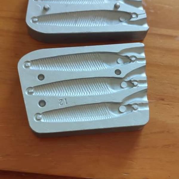 Herring Pirk Fishing Lead Mould 30- 40-60g Lure / Cod,bass - Etsy