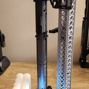3D Printed Venting SLS Rocket A Desktop Model of Nasa's Space Launch ...