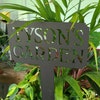 Custom Mini Garden Sign Personalized Garden Stake Sign - Etsy