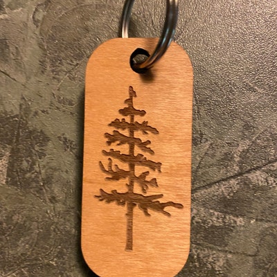 Oak Tree and Pine Tree Tall and Strong Wood Sign Plaque - Etsy