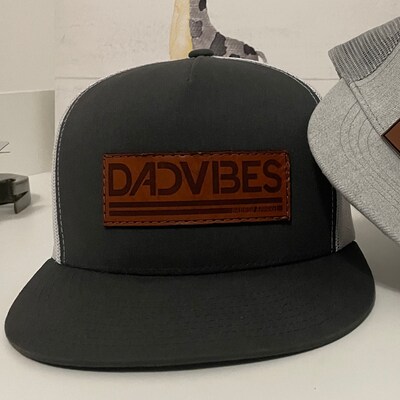 Curved Bill 3-D PVC Logo Patch Hat Great Gift for Dad Life - Etsy