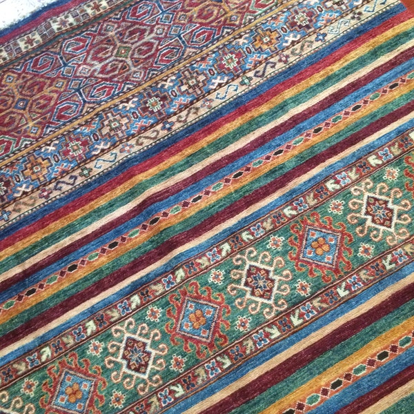 Handmade Pakistan Bokhara Area Rug 180cm X 124cm / 5'11'' X 4'1 ...