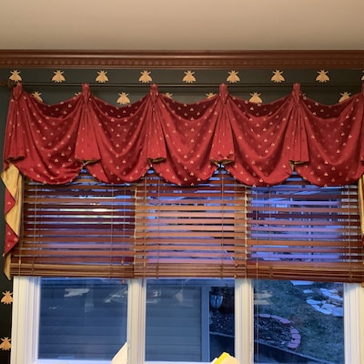 Blue Yellow Floral Cheater Quilt Fabric Vintage Inspired Delft Quilt by ...