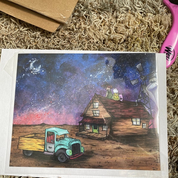 The Middle of Nowhere Print - Etsy