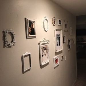 Set of 5 Gold Picture Frames Gold Wall Frames WEDDING | Etsy