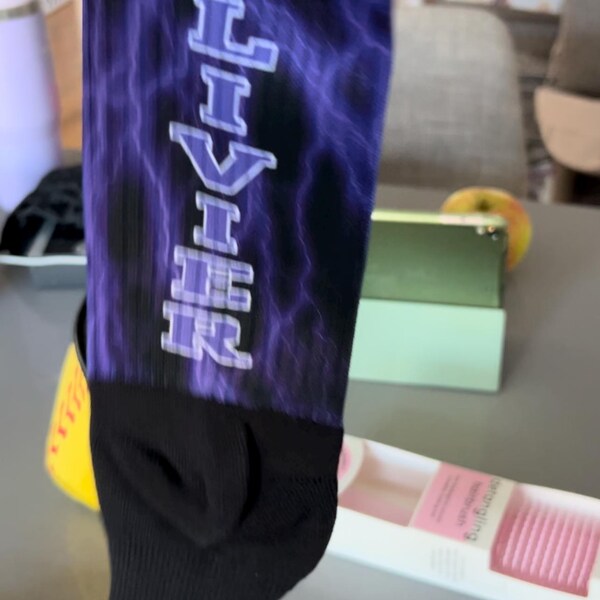 Custom CHEER Socks Personalized CHEER BOW Socks Team Cheer Gifts - Etsy