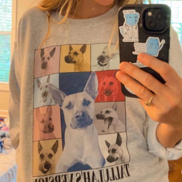 Customizable Eras Sweatshirt, Eras Tour Gift for Dog Mom, Crewneck Fan ...