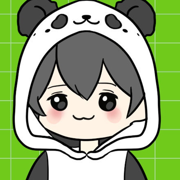 Pngtuber Cat Gamer Vtuber Model for Twitch 10x Black Png Tuber Reactive ...