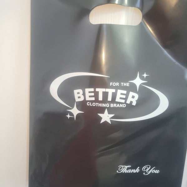 Custom Printed Polyethylene Transport Bag With Handle - 100pcs - Etsy