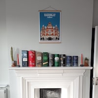 Clapham Poster Print, the Bobbin Pub, South West London, Customised ...